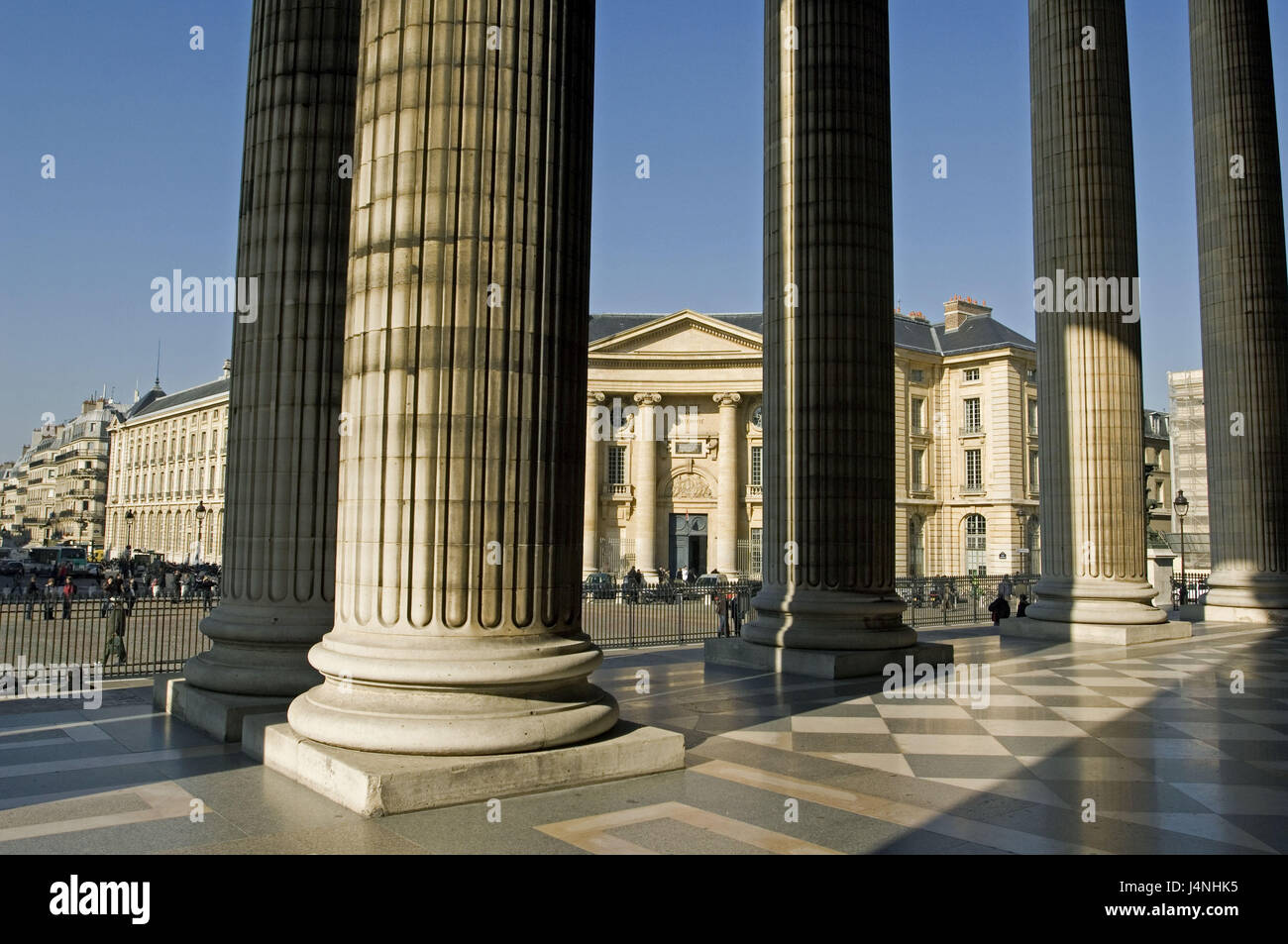 France, Paris, pantheon, detail, pillars Stock Photo - Alamy