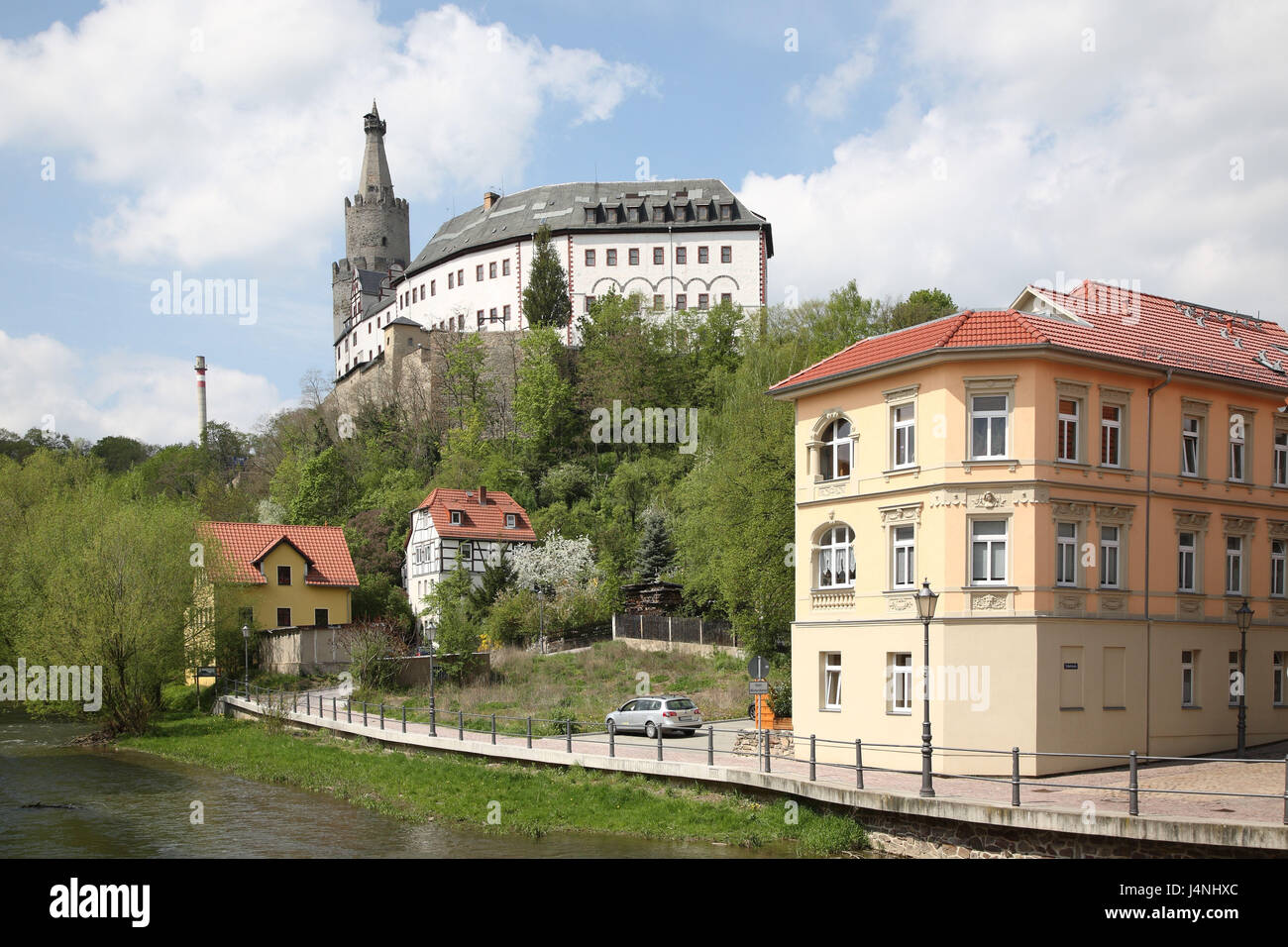 Germany, Thuringia, Weida, Easter castle Stock Photo - Alamy