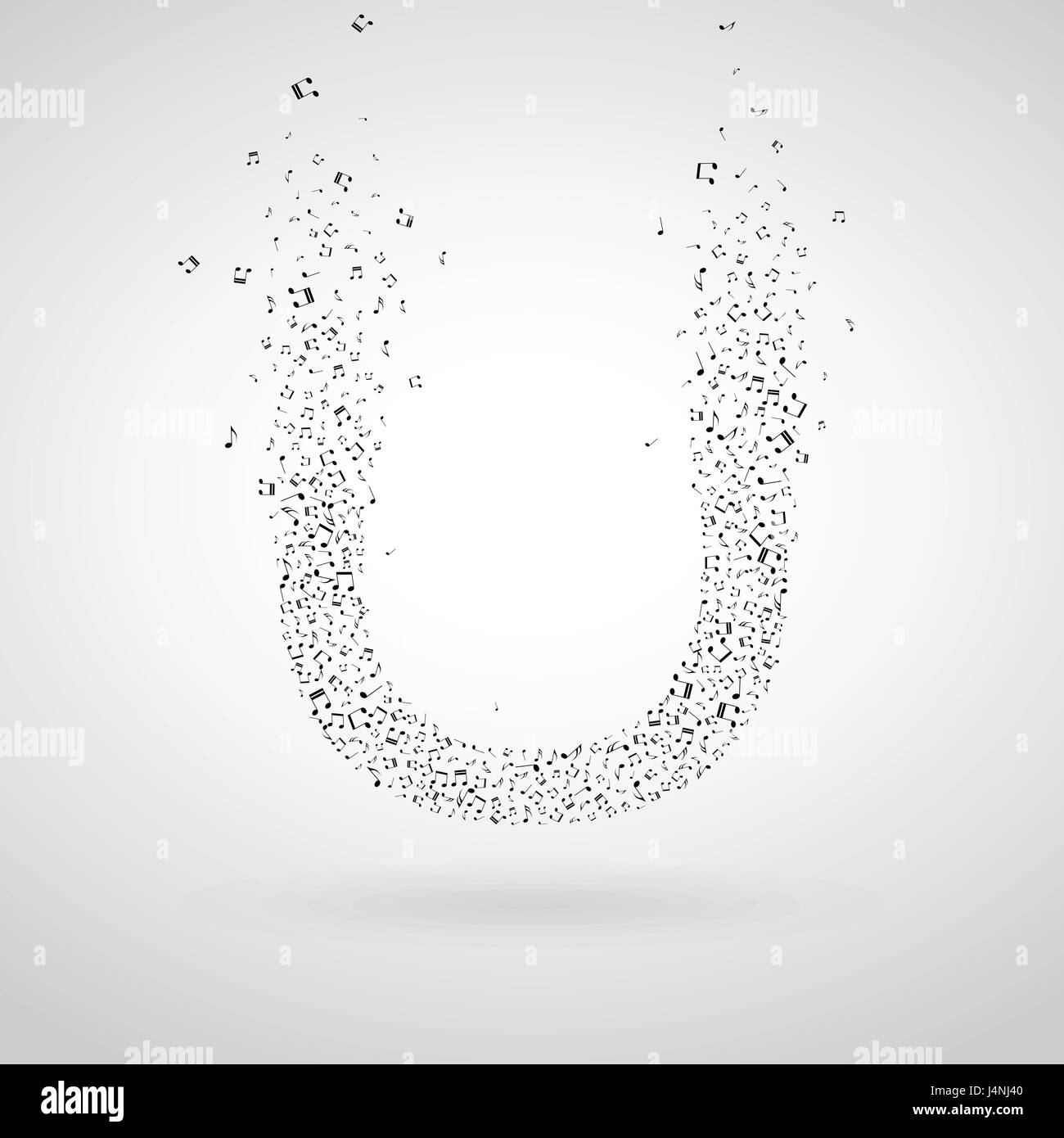 Music notes alphabet hi-res stock photography and images - Alamy