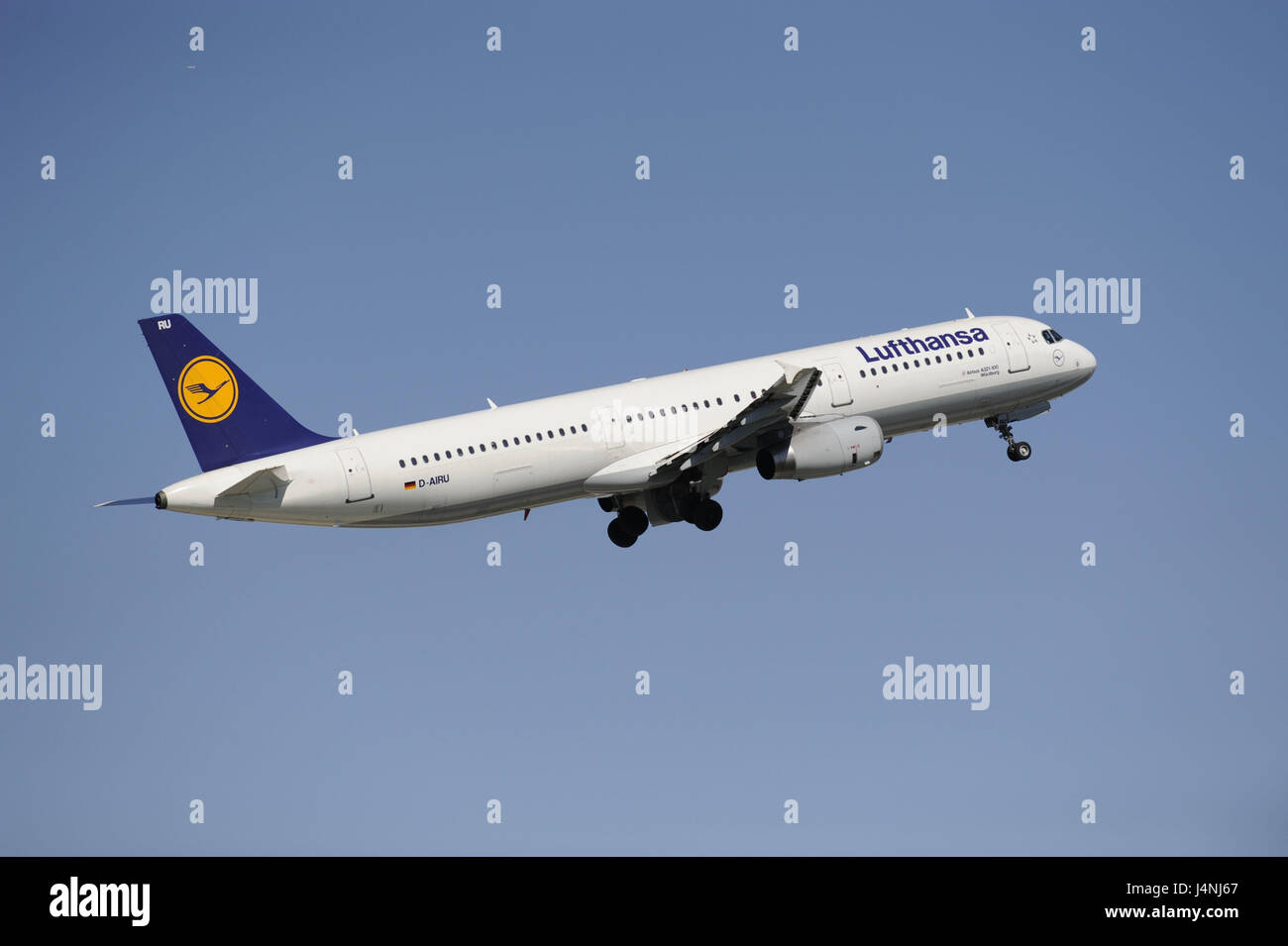 Airplane, airline, Lufthansa, start Stock Photo - Alamy