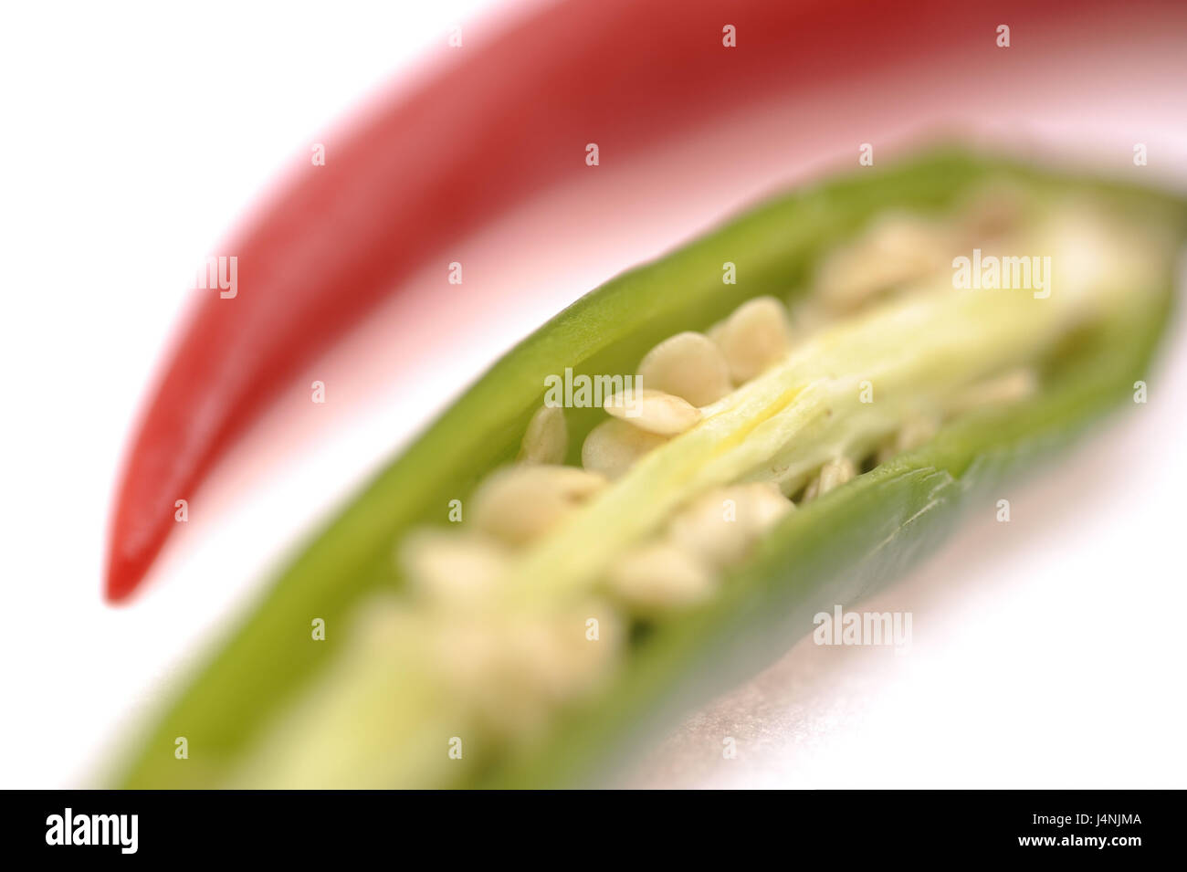Chilli cut open hi-res stock photography and images - Alamy