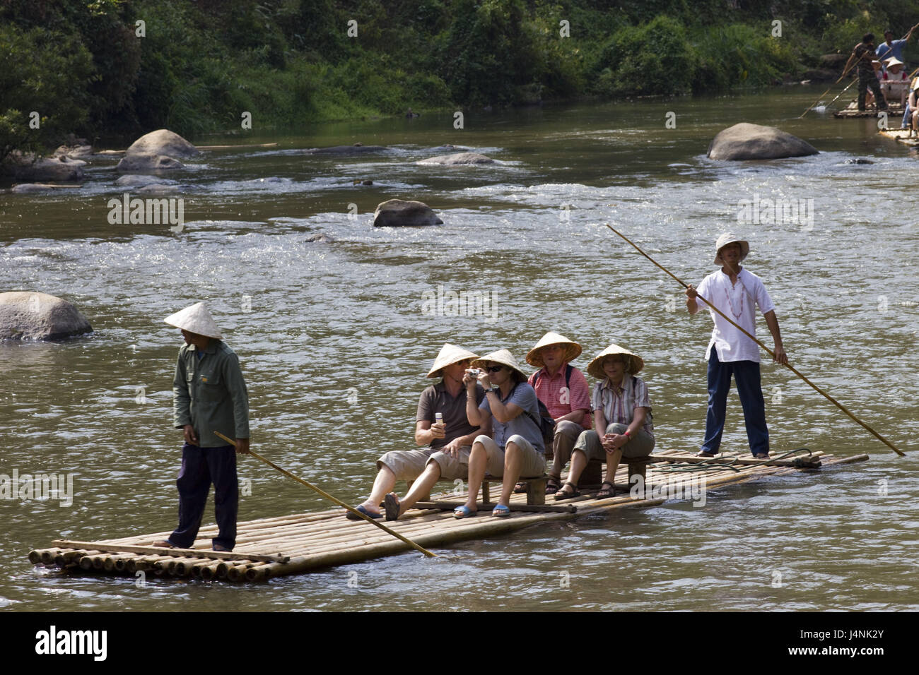 Rafting thailand hi-res stock photography and images - Alamy