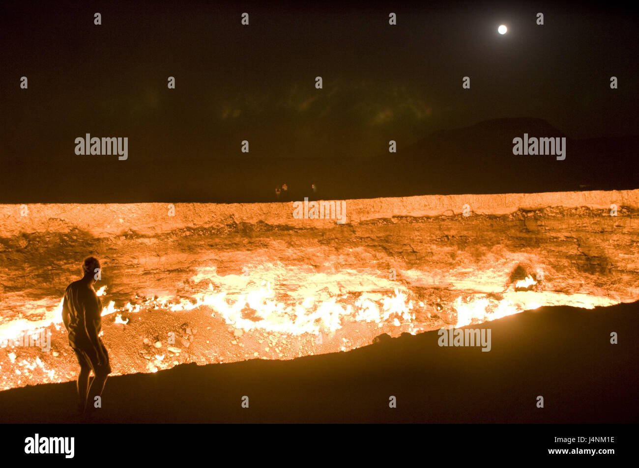 Turkmenistan crater hi-res stock photography and images - Alamy