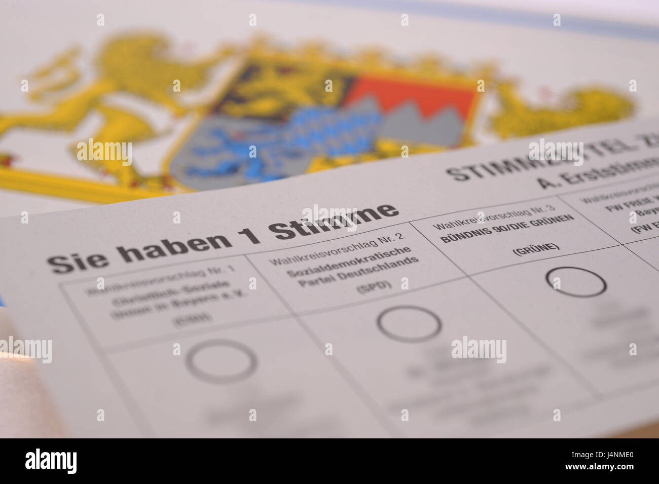Germany, Bavaria, election, vote, detail Stock Photo - Alamy