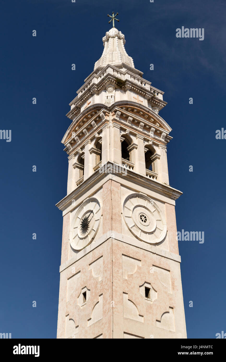 Santa Maria Formosa church bell tower Stock Photo - Alamy