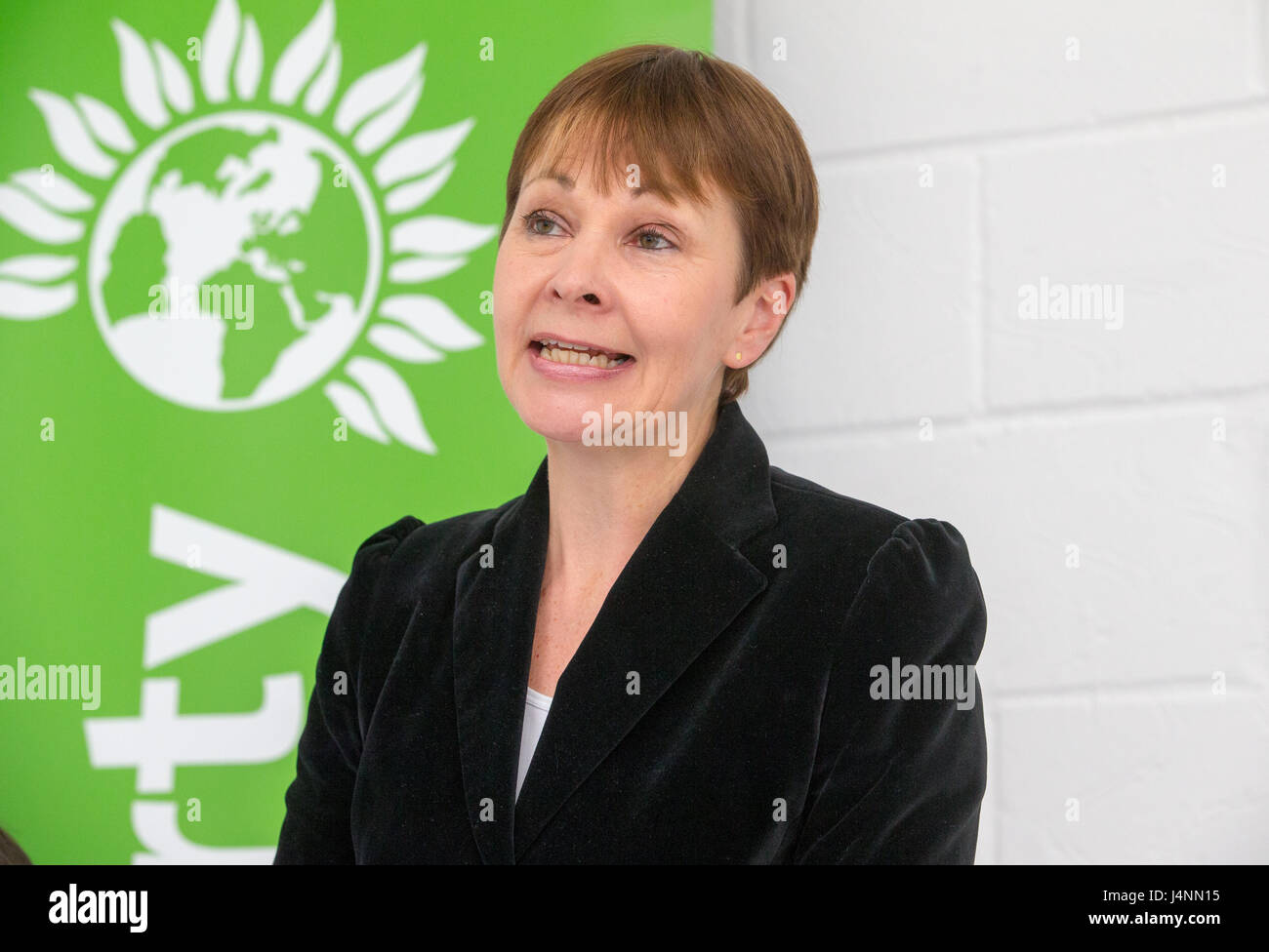 Caroline Lucas,MP for Brighton Pavilion,speaks at the launch of the ...