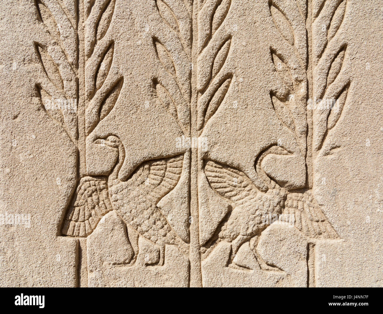 Relief work at Denderah Temple, near Qena City, Egypt Stock Photo - Alamy