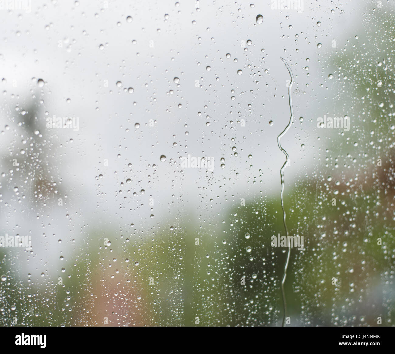 Rain water drops on a glass surface background, Abstract Backdrop Stock ...