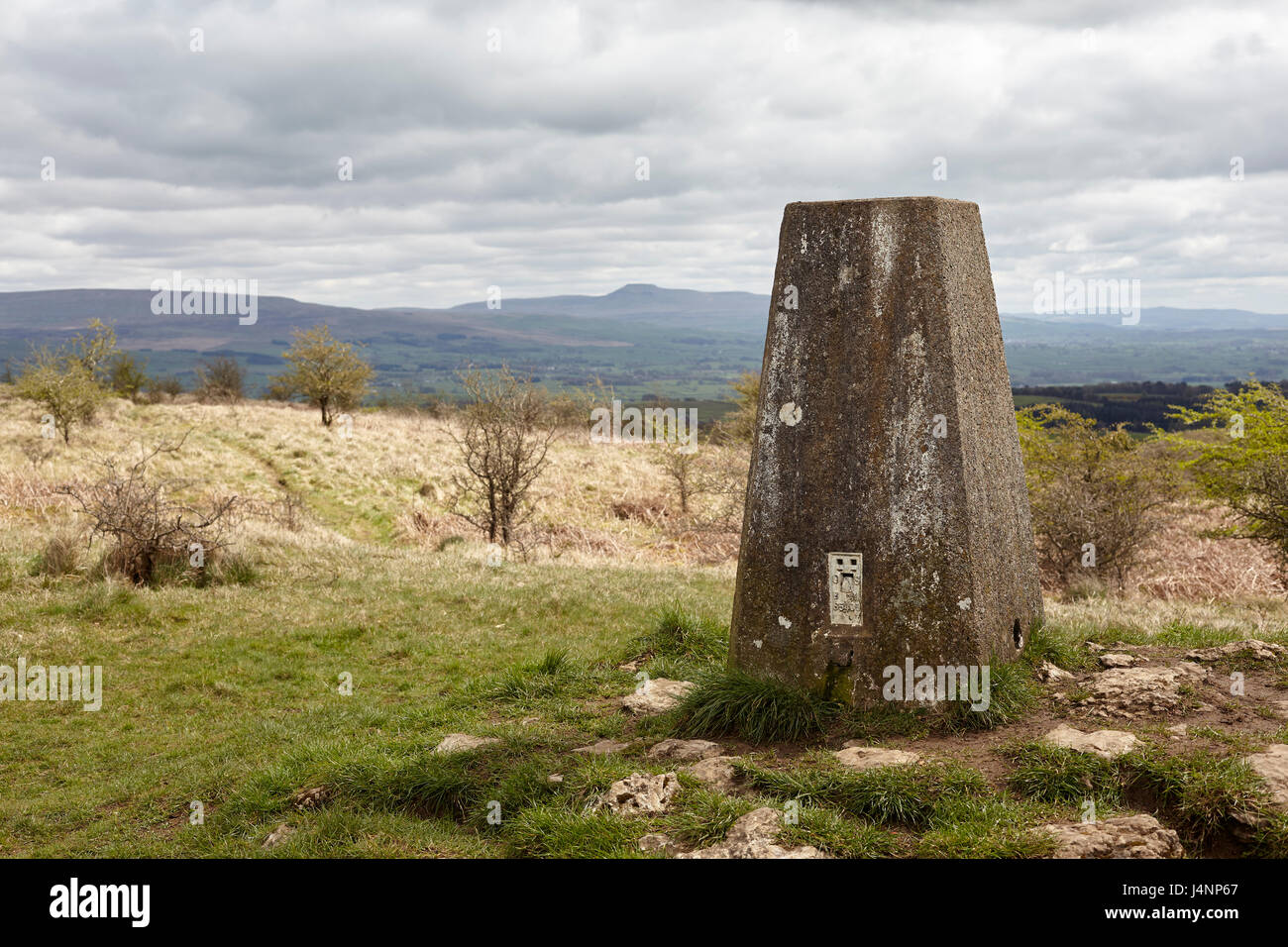 Trig point marker hi-res stock photography and images - Alamy