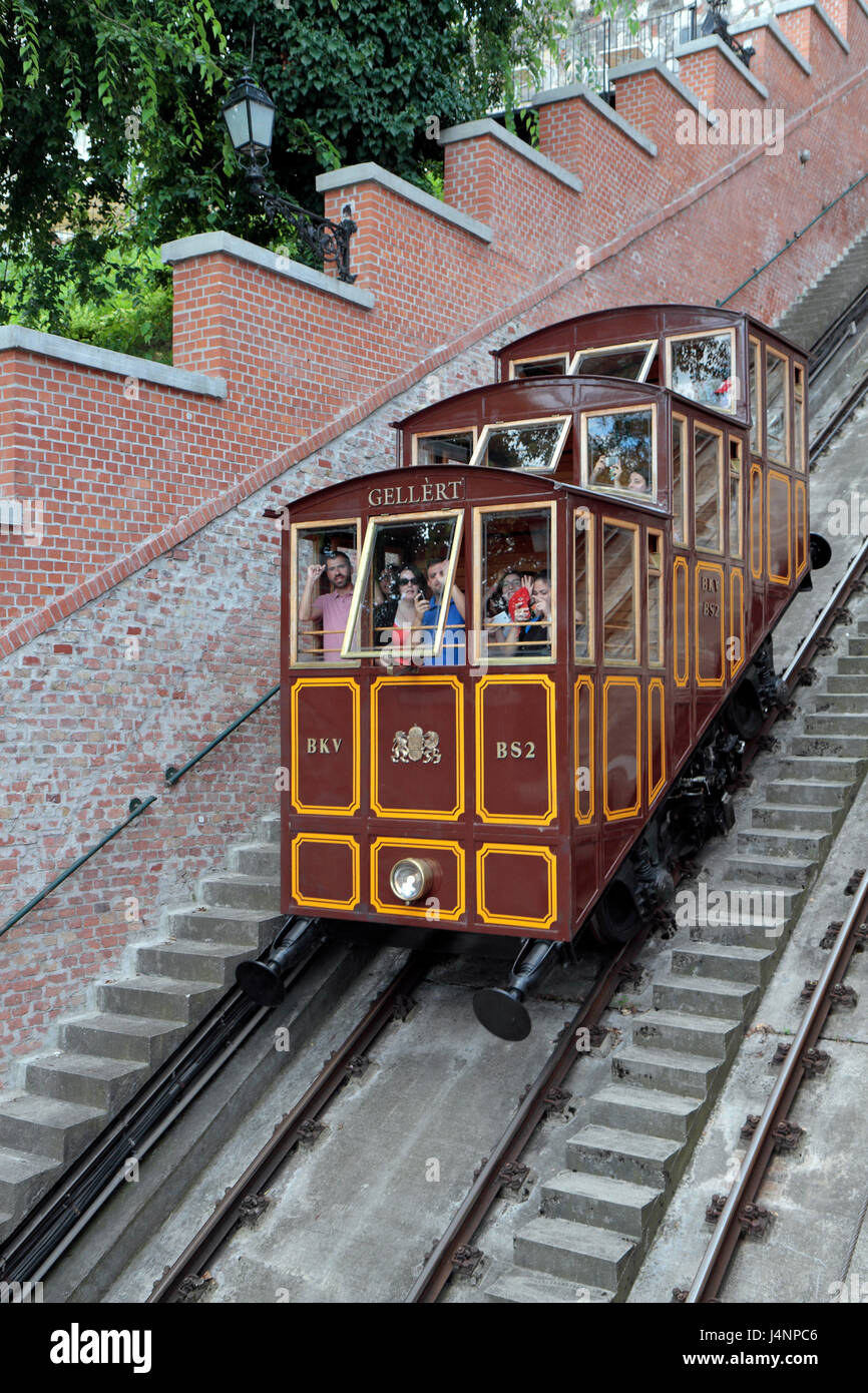 Buda castle funicular train hi-res stock photography and images - Alamy