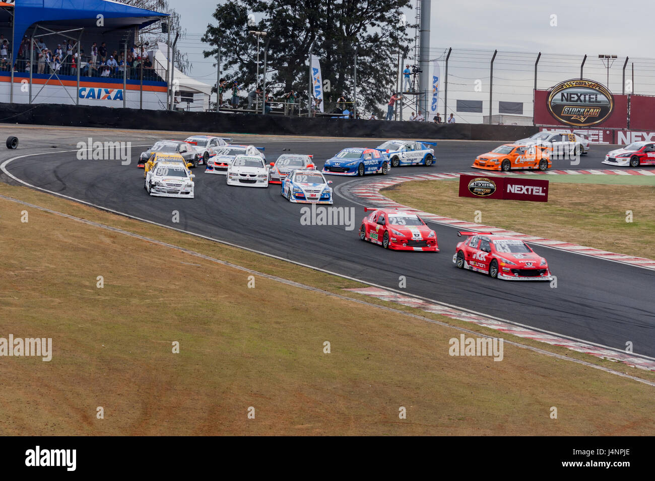 Vicar Stock Car Race Interlagos Sao Paulo Brazil Stock Photo - Alamy