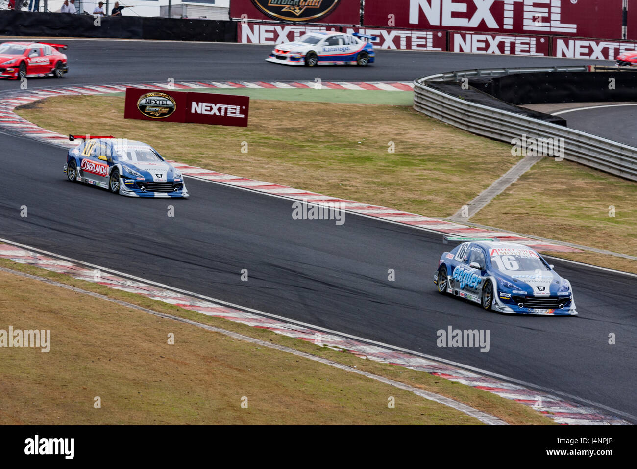 Vicar Stock Car Race Interlagos Sao Paulo Brazil Stock Photo - Alamy