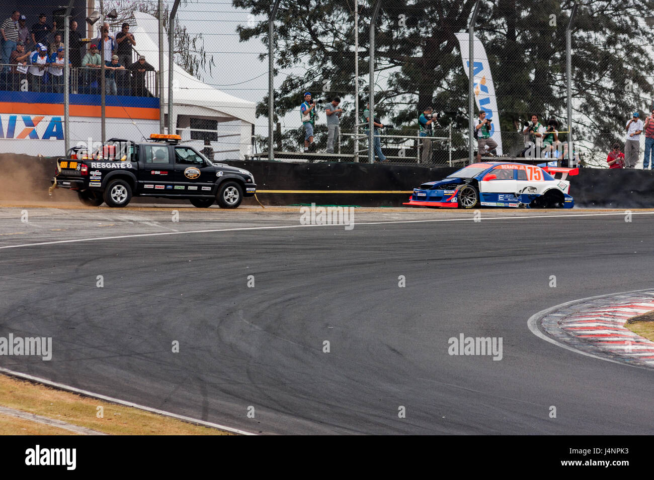 Vicar Stock Car Race Interlagos Sao Paulo Brazil Stock Photo - Alamy