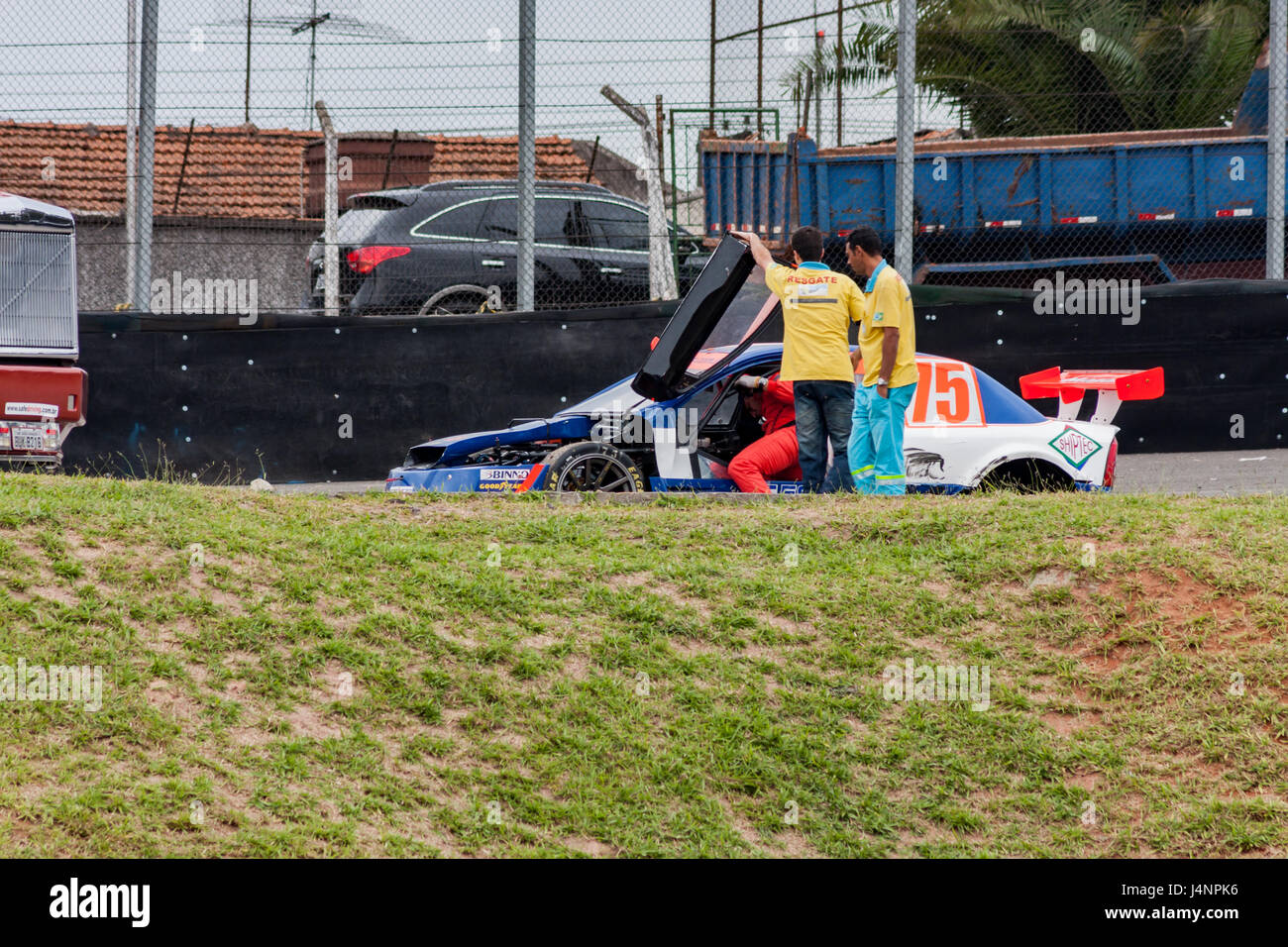 Vicar Stock Car Race Interlagos Sao Paulo Brazil Stock Photo - Alamy
