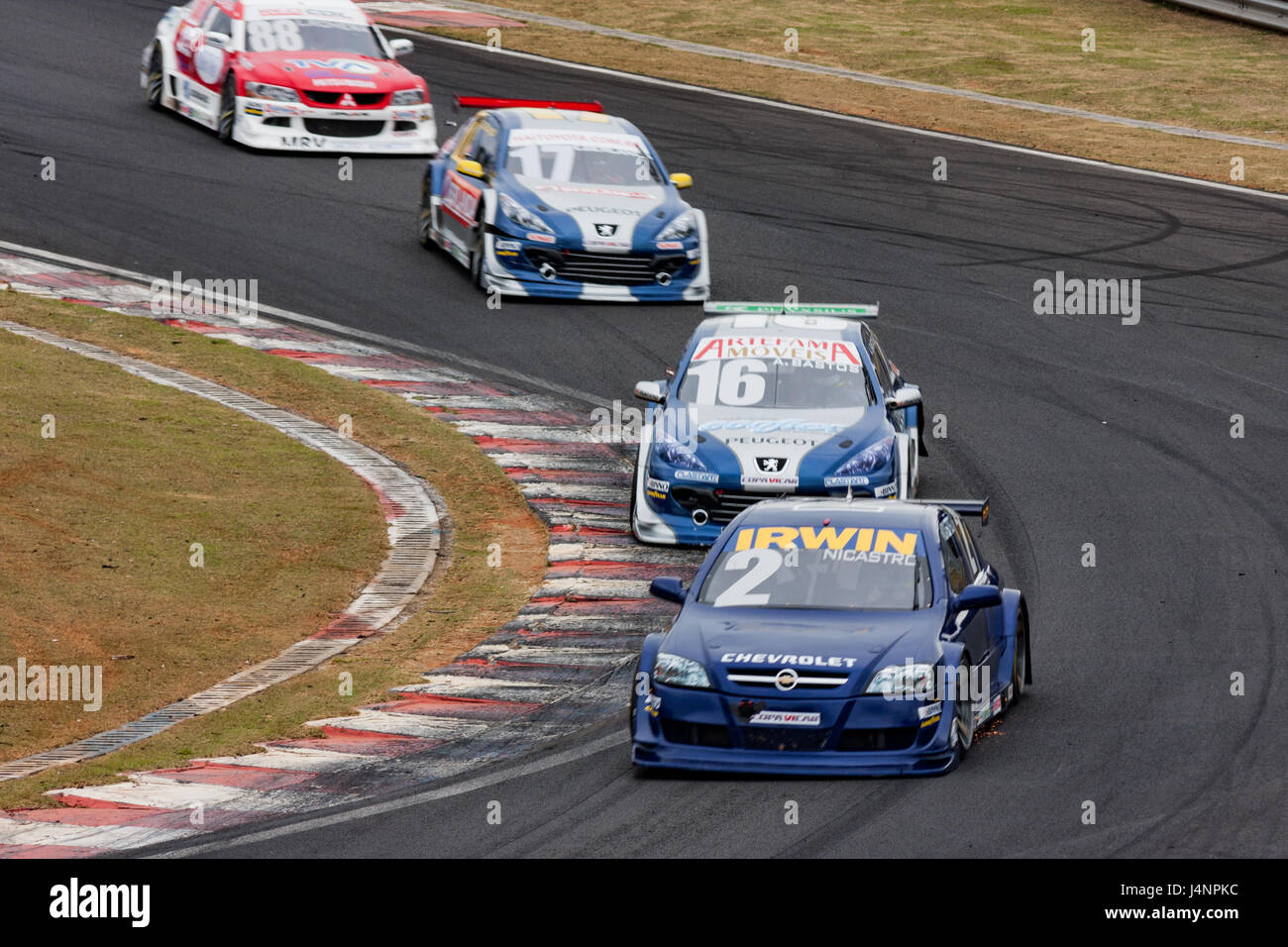 Vicar Stock Car Race Interlagos Sao Paulo Brazil Stock Photo - Alamy