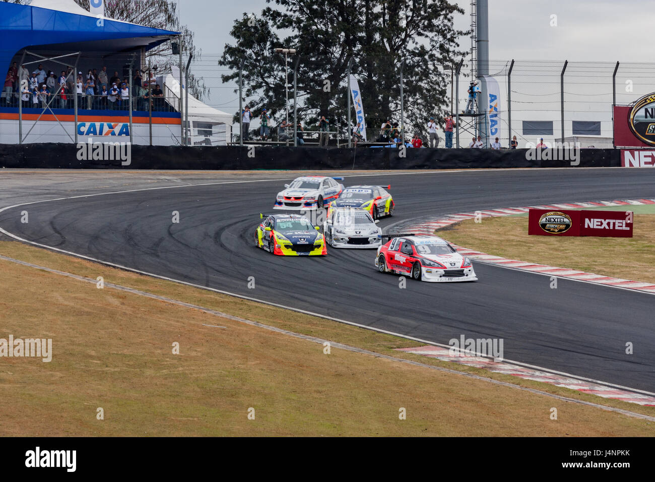 Vicar Stock Car Race Interlagos Sao Paulo Brazil Stock Photo - Alamy
