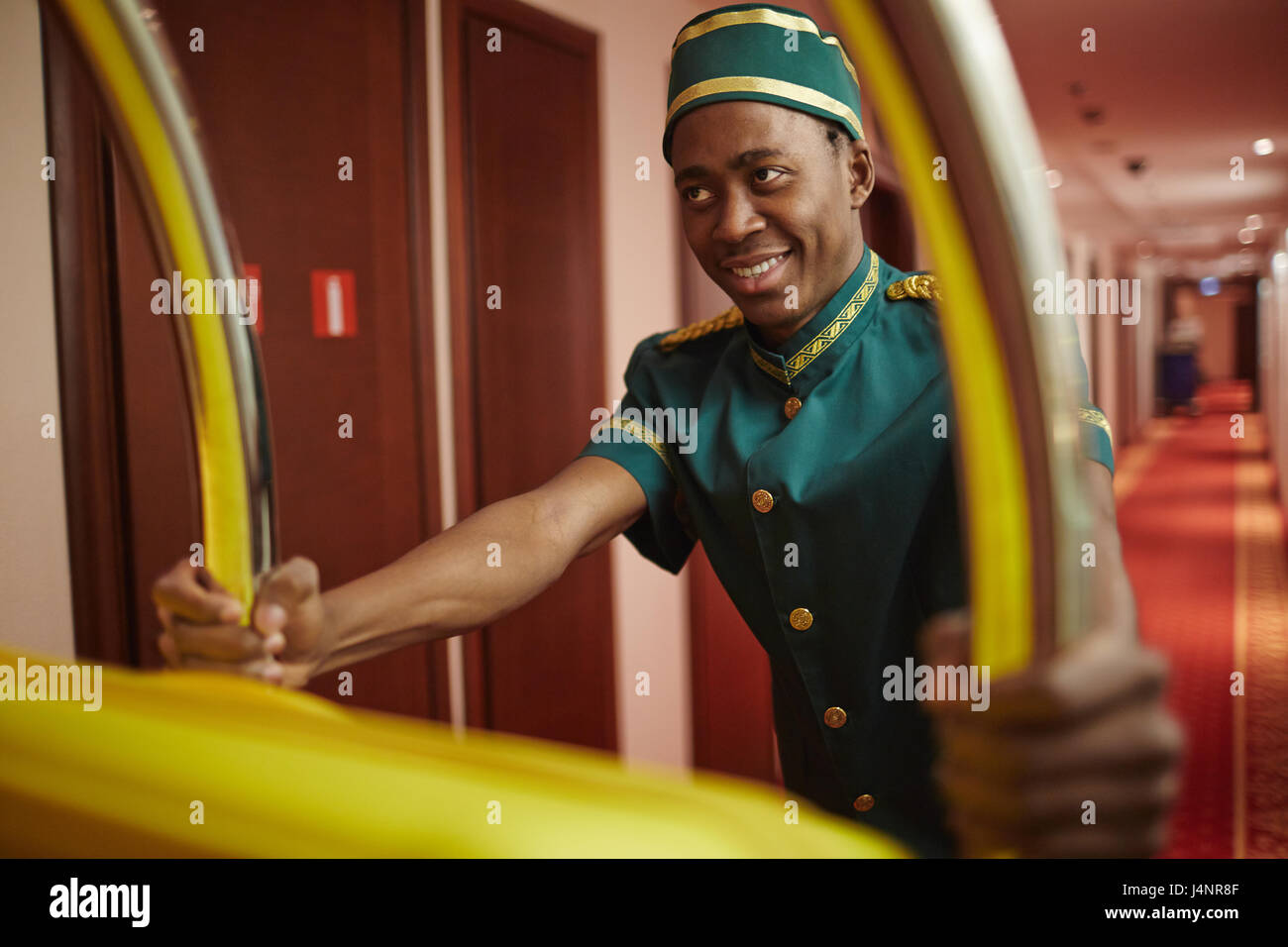 Bellhop hi-res stock photography and images - Alamy