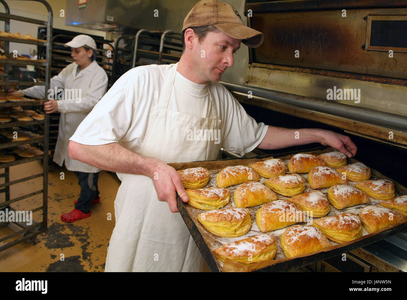 St,George Bakery, Hartpury, with Alan Lane Stock Photo - Alamy