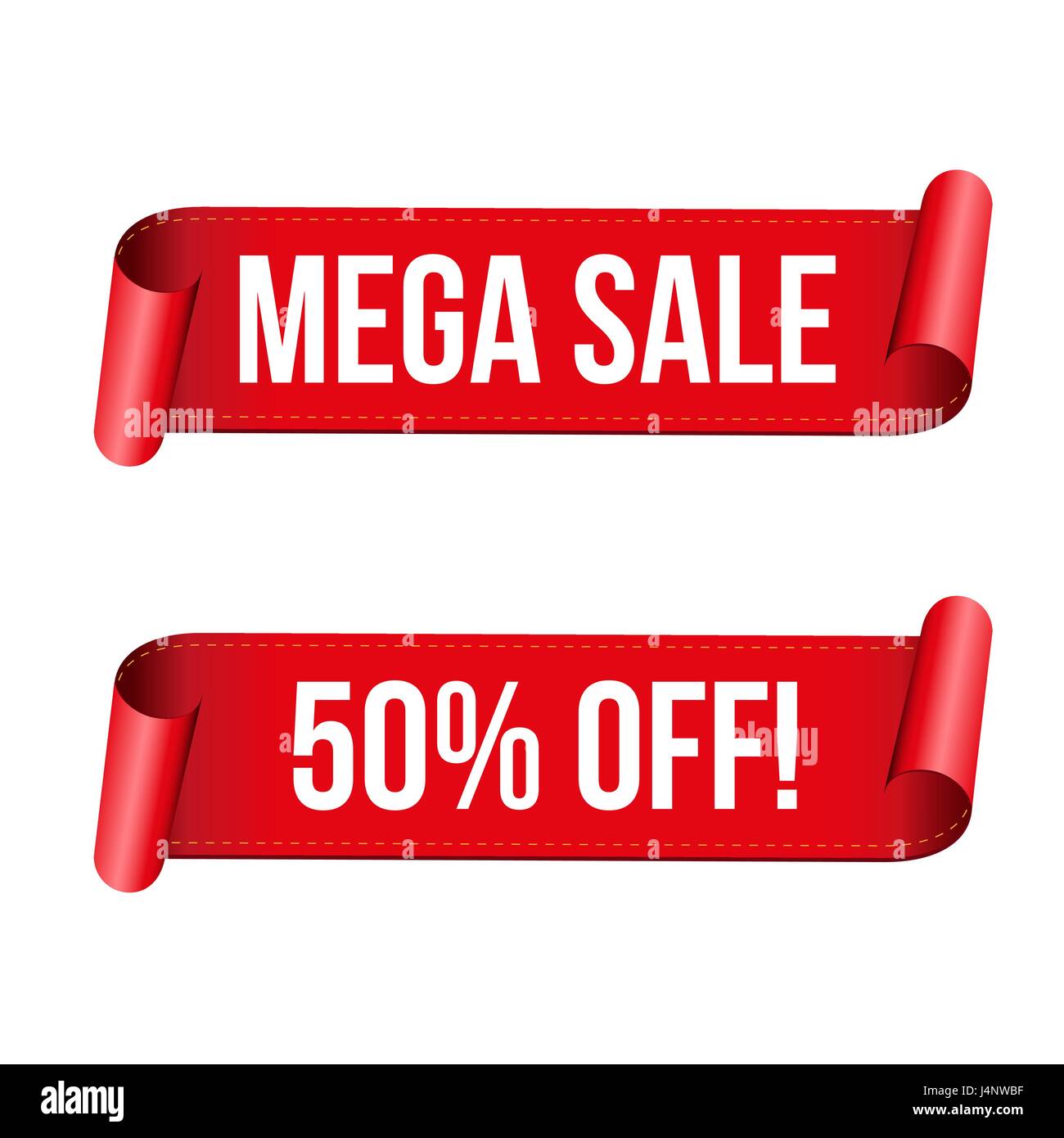 Curved ribbon Stock Vector Images - Alamy