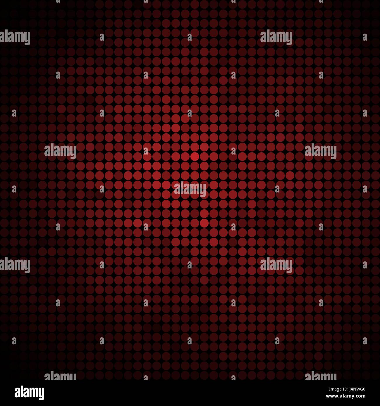 abstract vector colored round dots background - red Stock Vector Image ...