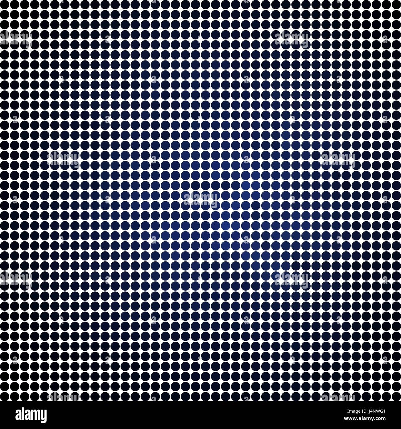 abstract vector colored round dots background - dark blue Stock Vector ...