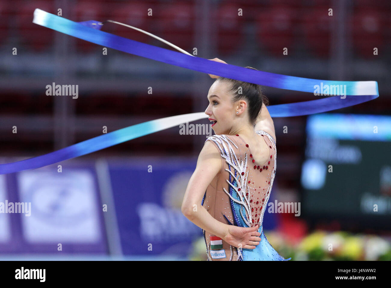 Sofia, Bulgaria - 6 May, 2017: Mira Varay from Hungary performs during ...