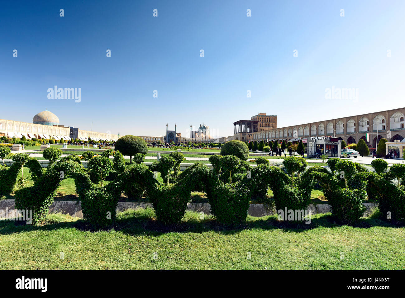 Naqsh-e Jahan, Imam Square in Isfahan, Iran Stock Photo - Alamy