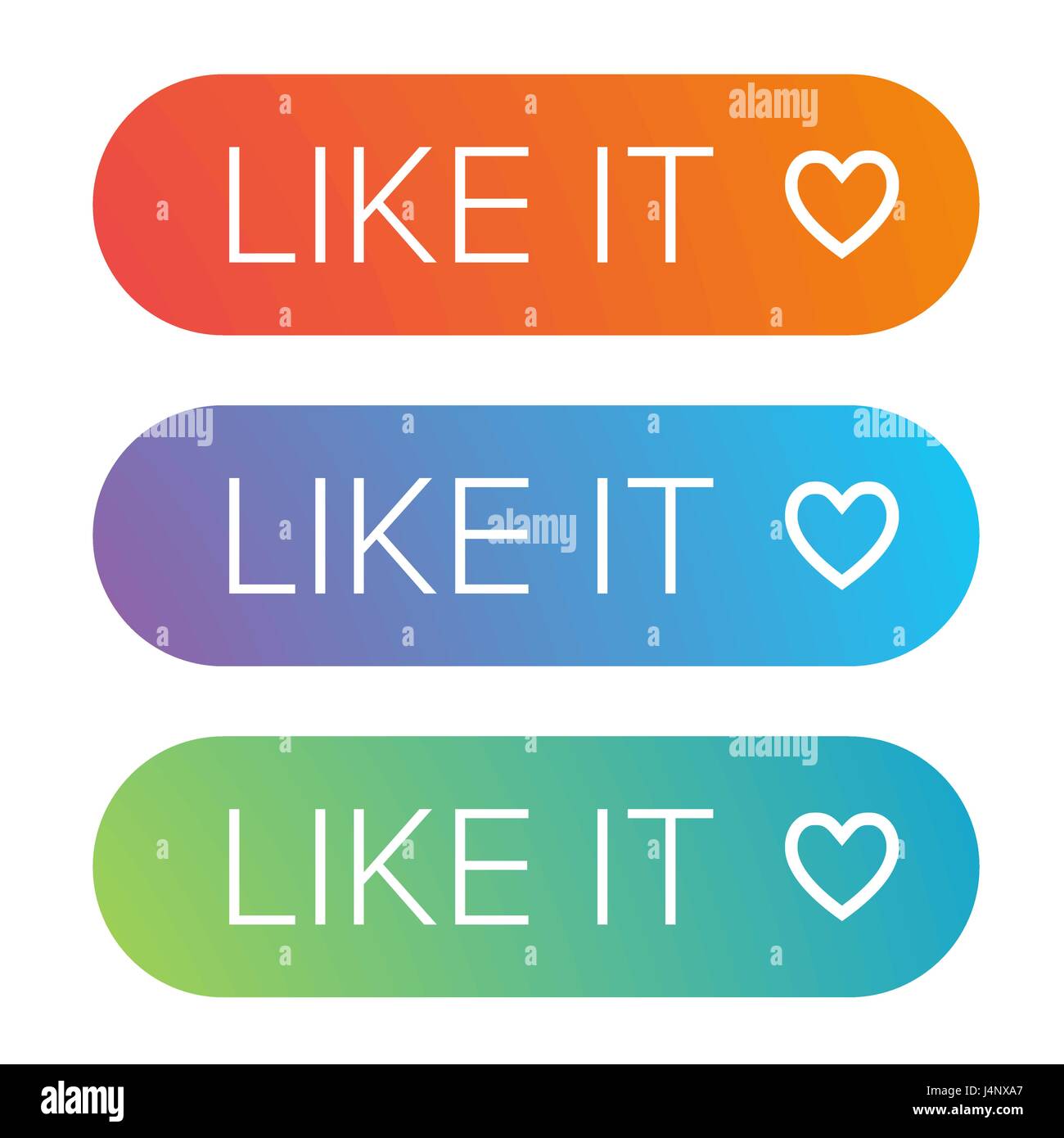 Facebook like symbol Stock Vector Images - Alamy