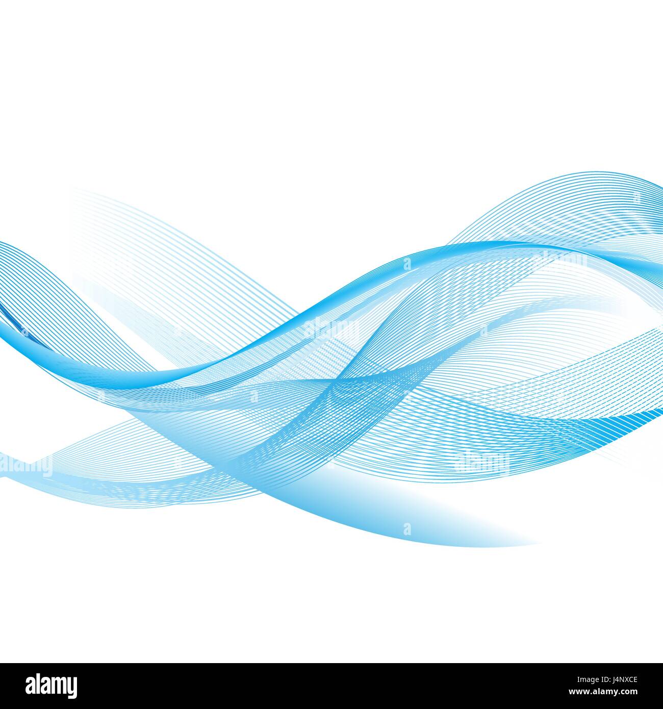 Vector graphic wave on white background. Template for design, banner ...