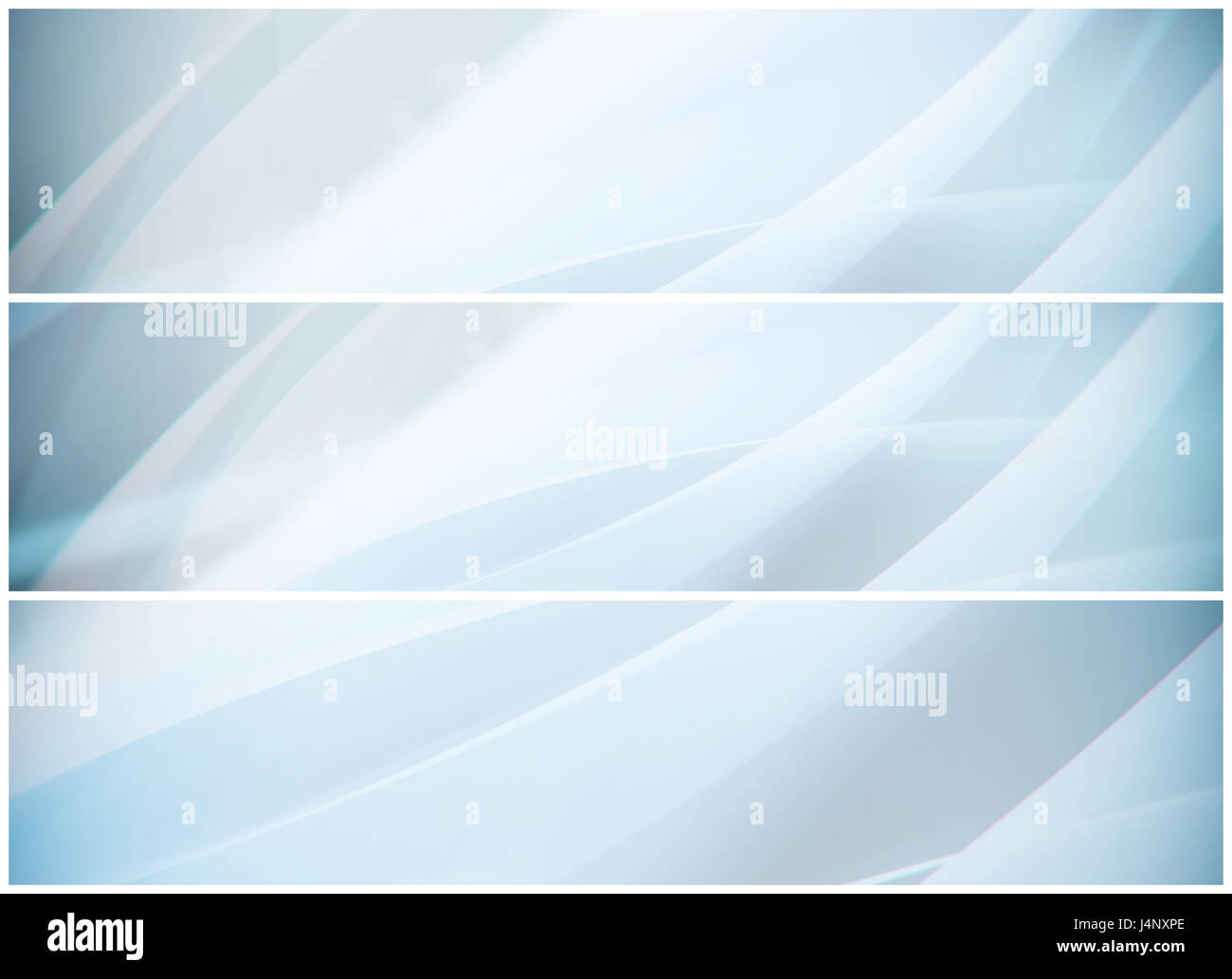 Minimalistic abstract blue background with waves and soft light Stock ...