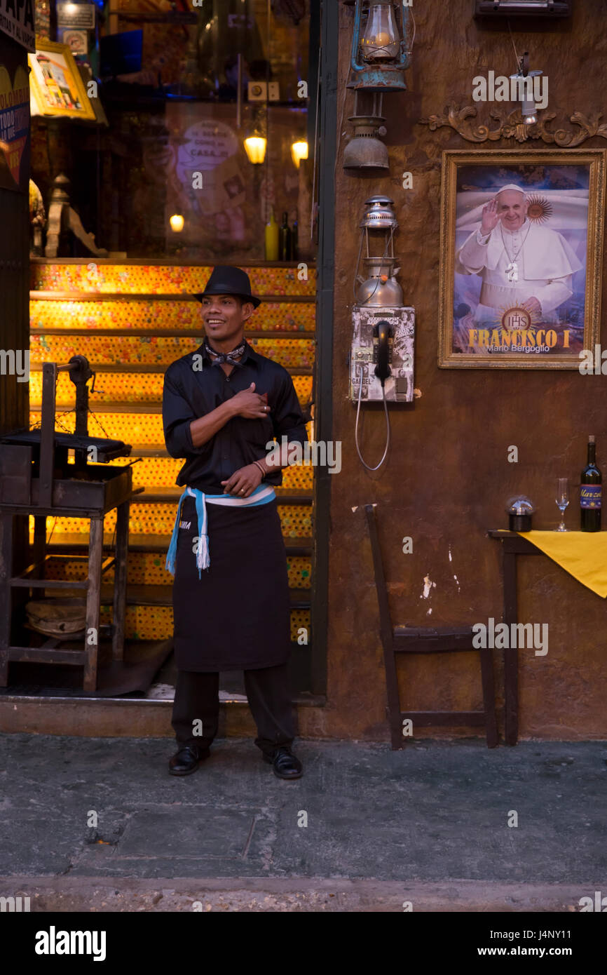 Samba bar in Cartagena, Colombia Stock Photo - Alamy