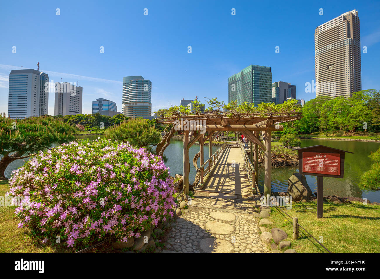 Tokyo Hamarikyu Gardens Stock Photo - Alamy