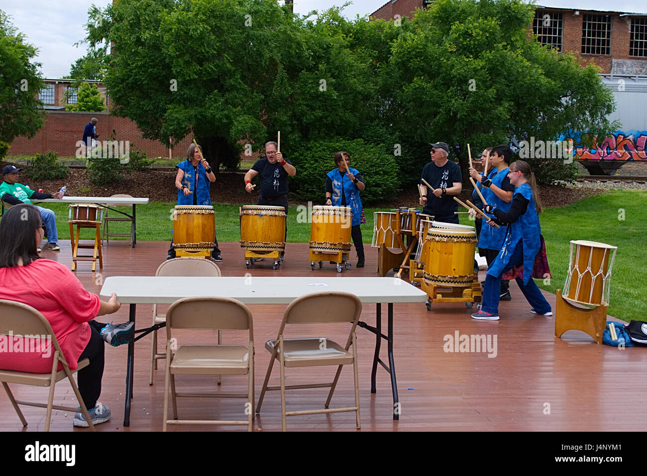 BBQ cookout fundraiser Stock Photo - Alamy