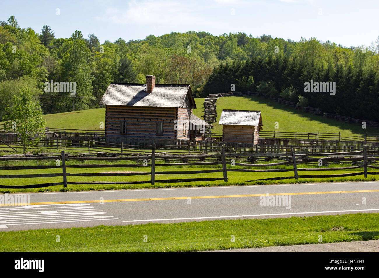 Blue Ridge Institute and museum Stock Photo - Alamy