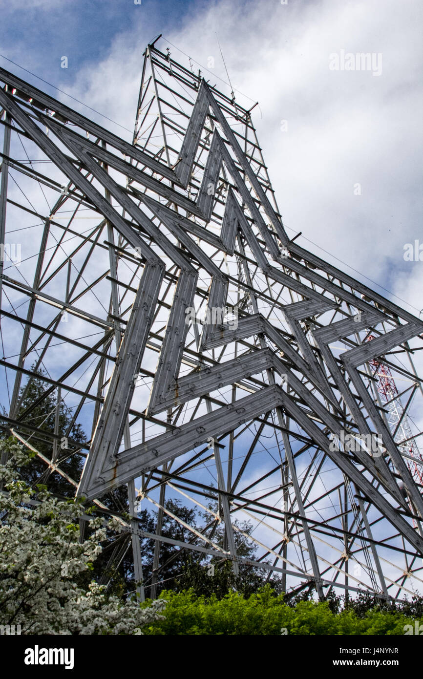 Roanoke Star, Roanoke Virginia, Star city Stock Photo - Alamy