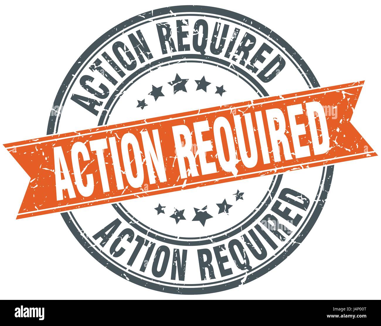 Action required sign orange hi-res stock photography and images - Alamy
