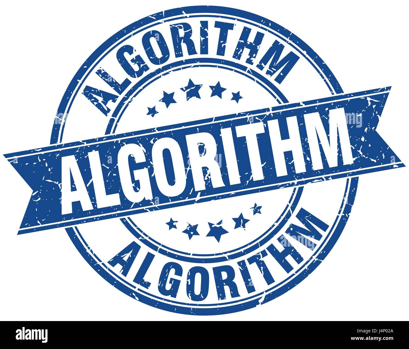 Algorithm Round Grunge Ribbon Stamp Stock Vector Image And Art Alamy 5919