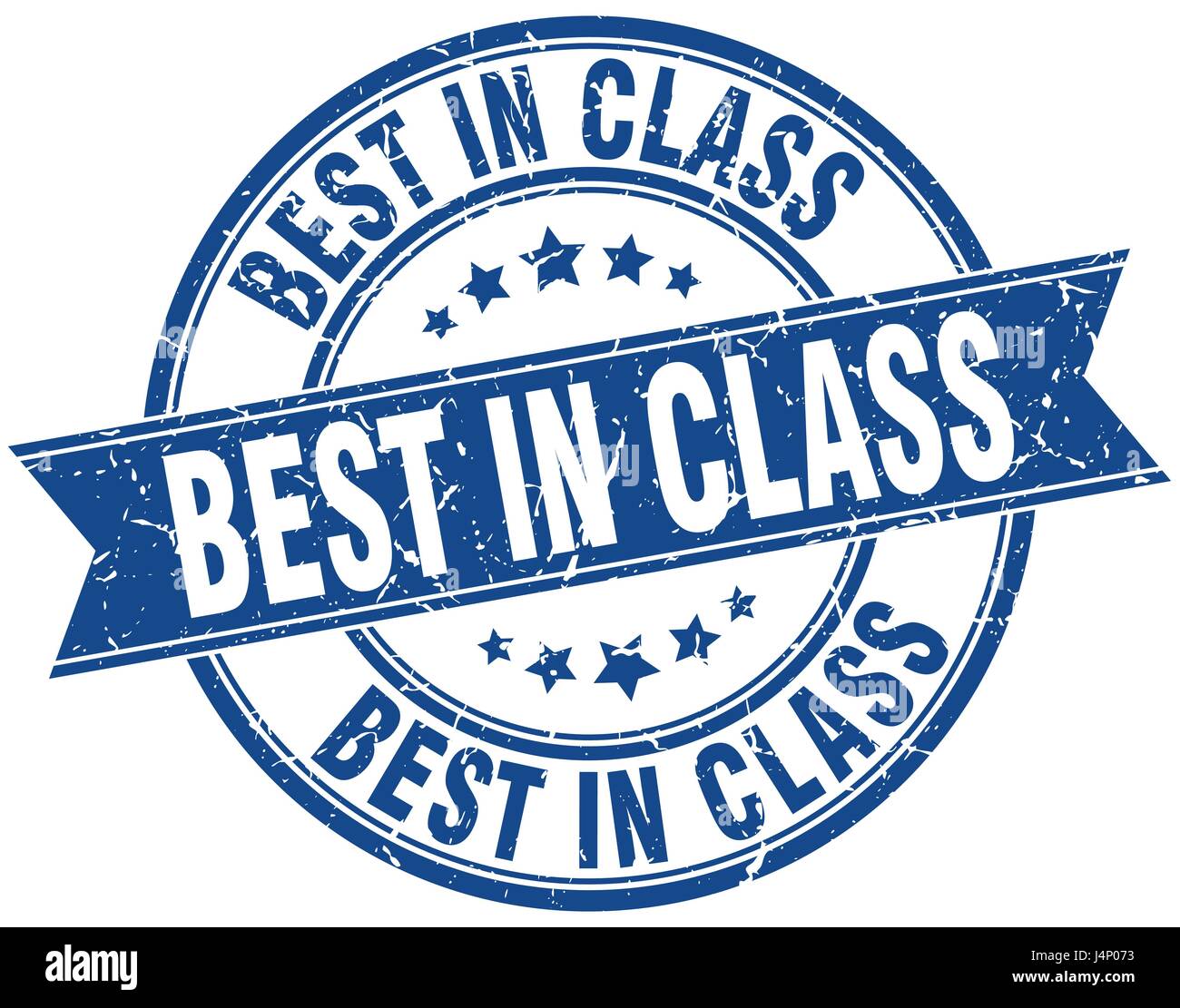 best in class round grunge ribbon stamp Stock Vector Image & Art - Alamy