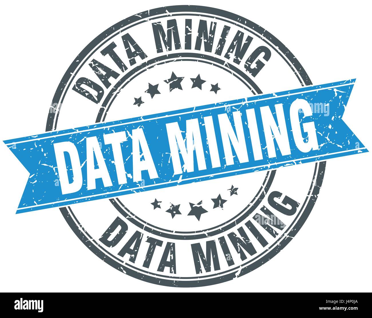 data mining round grunge ribbon stamp Stock Vector Image & Art - Alamy