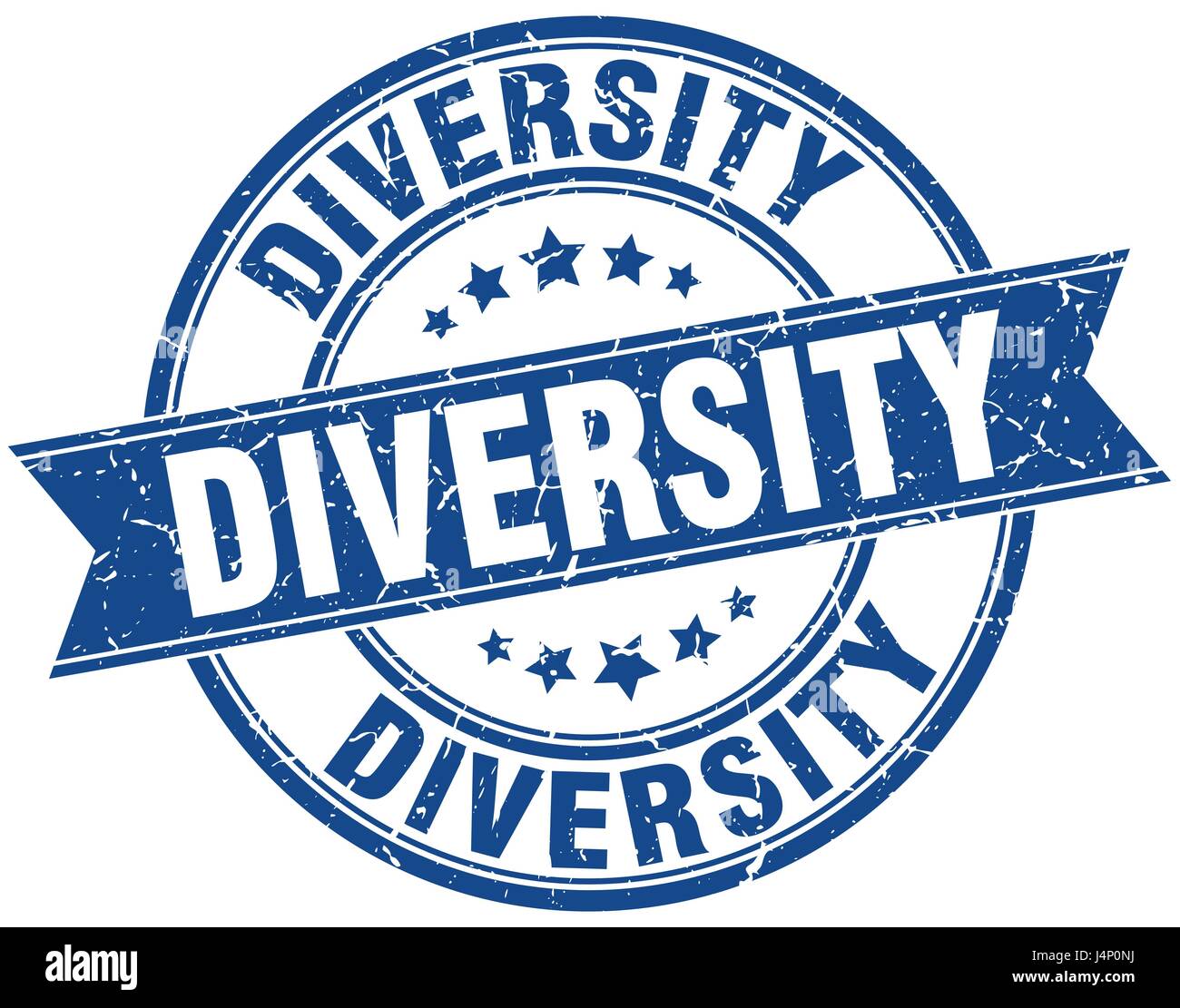 diversity round grunge ribbon stamp Stock Vector Image & Art - Alamy