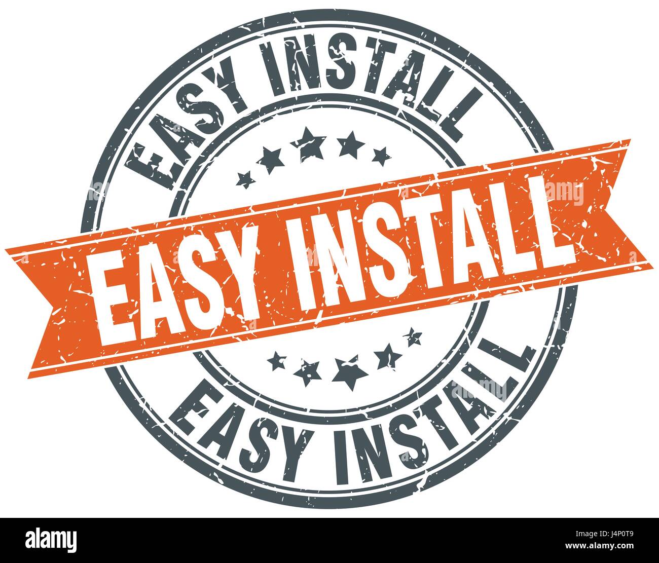 Easy install vector vectors hi-res stock photography and images - Alamy