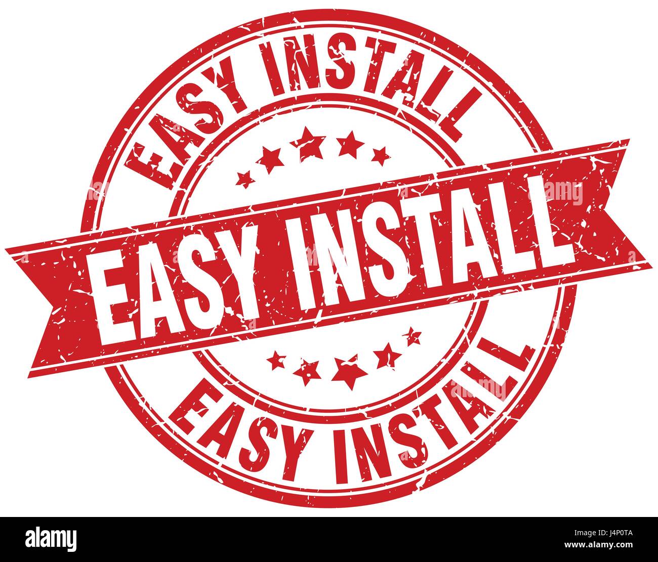 Easy install vector vectors hi-res stock photography and images - Alamy