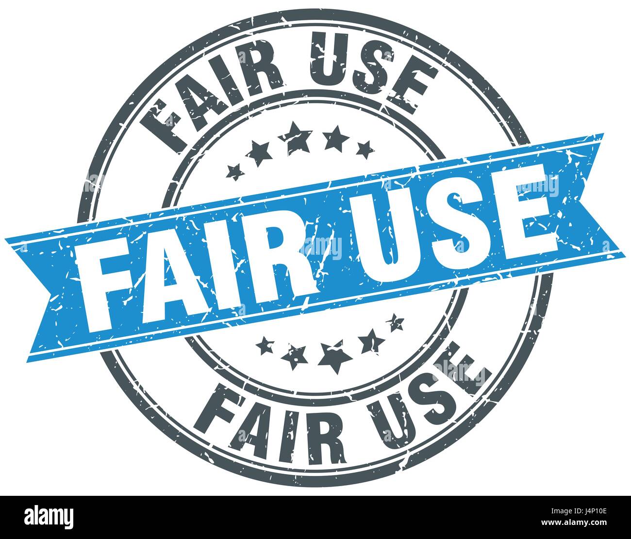 fair use round grunge ribbon stamp Stock Vector Image & Art - Alamy