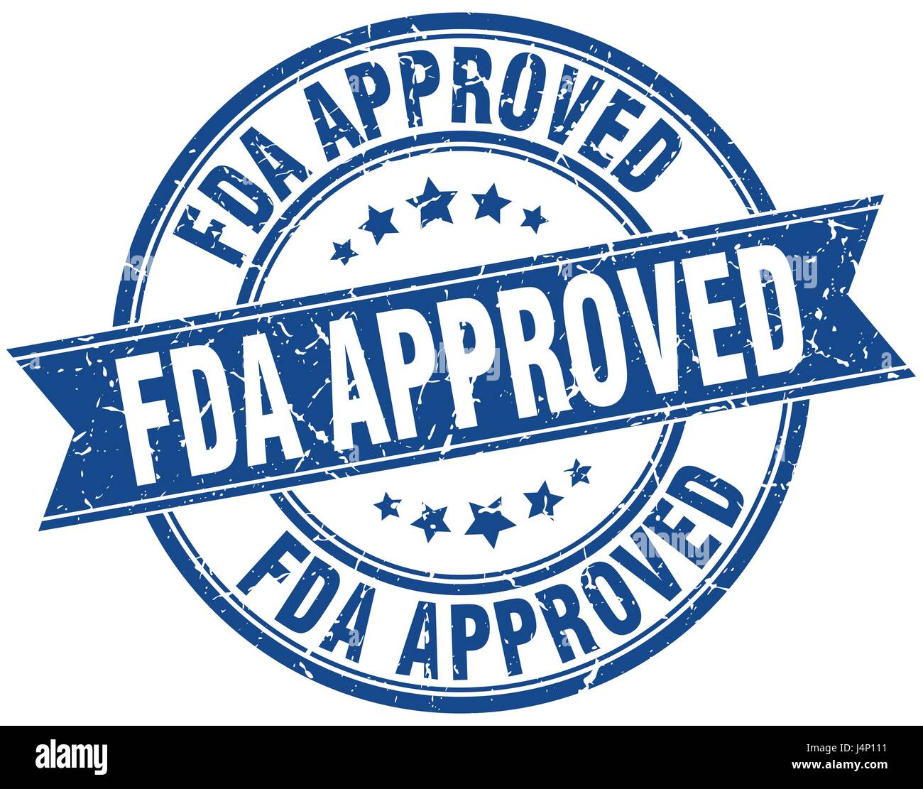 fda approved round grunge ribbon stamp Stock Vector Image & Art - Alamy