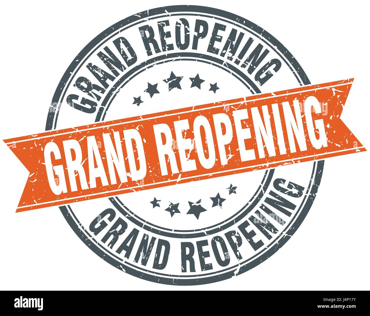 Grand reopening rubber stamp Stock Vector Images - Alamy