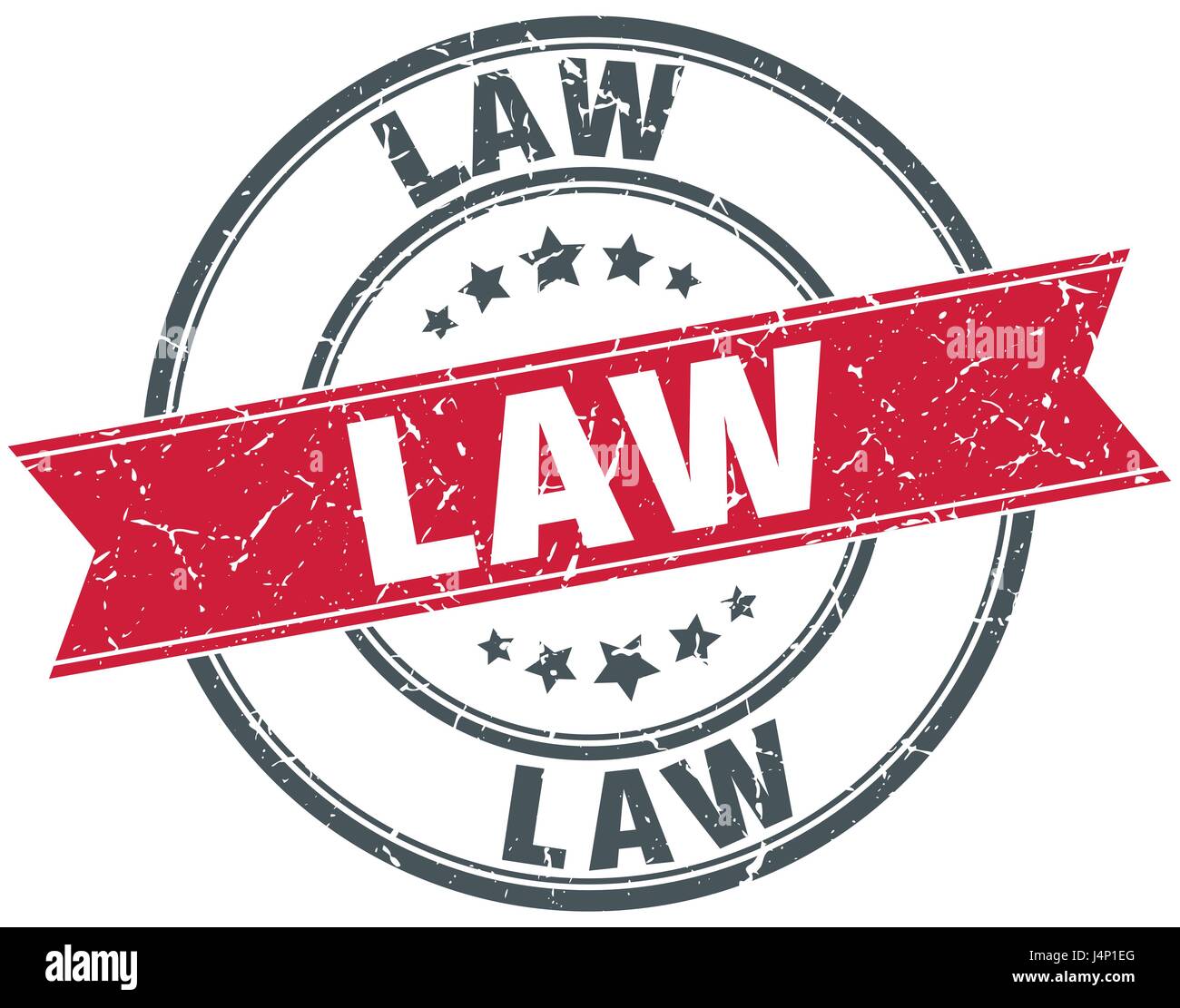 law round grunge ribbon stamp Stock Vector Image & Art - Alamy