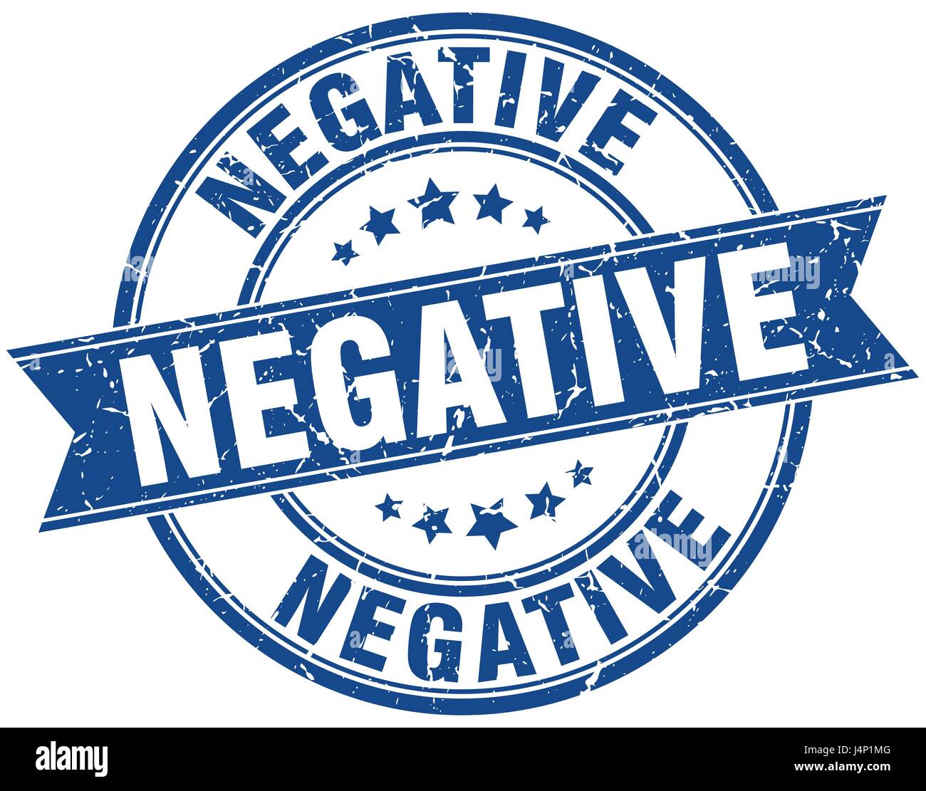 negative round grunge ribbon stamp Stock Vector Image & Art - Alamy