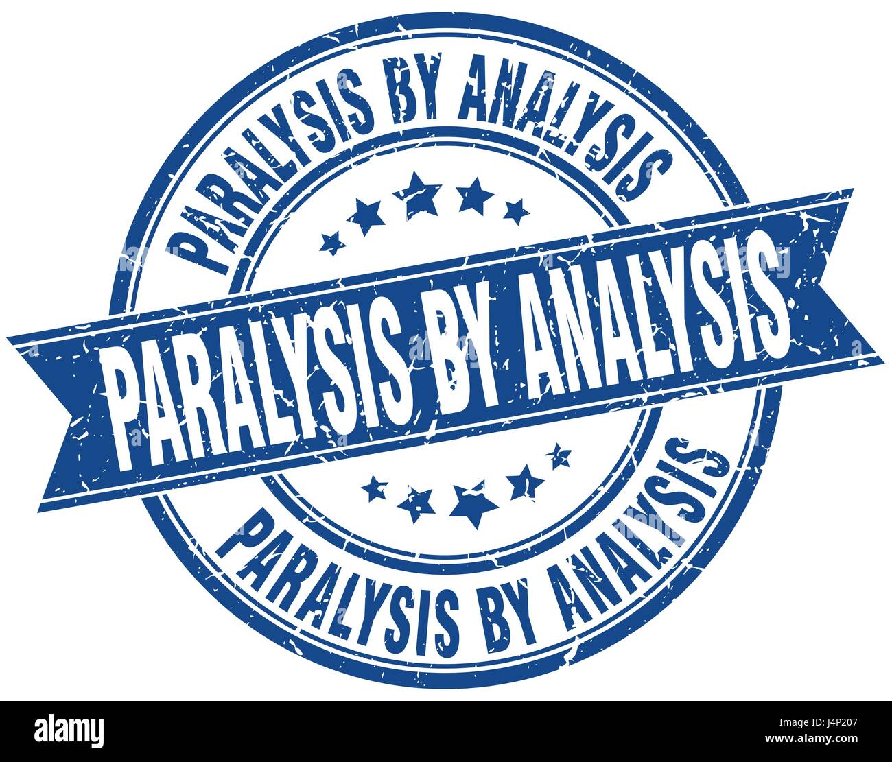 Paralysis by analysis Stock Vector Images - Alamy