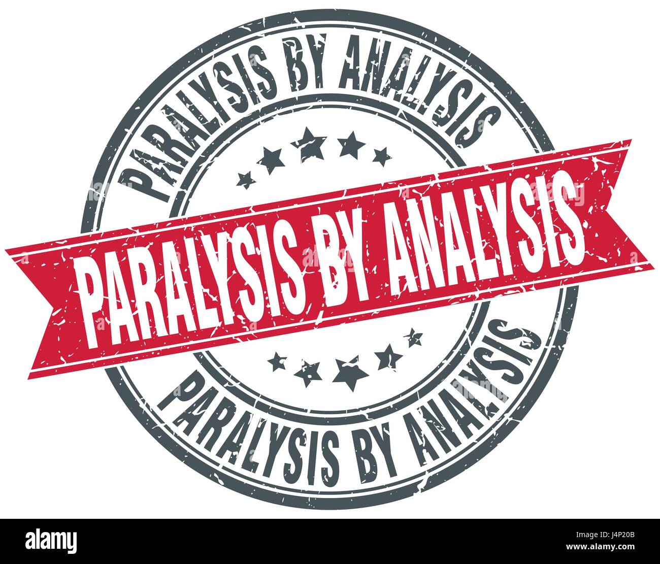 Paralysis by analysis Stock Vector Images - Alamy