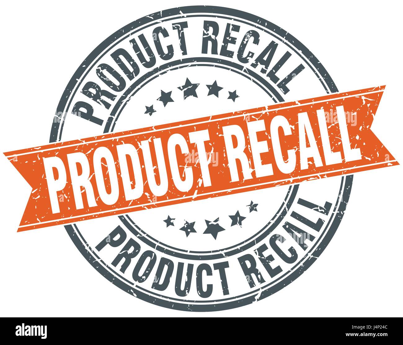 product recall round grunge ribbon stamp Stock Vector Image & Art - Alamy